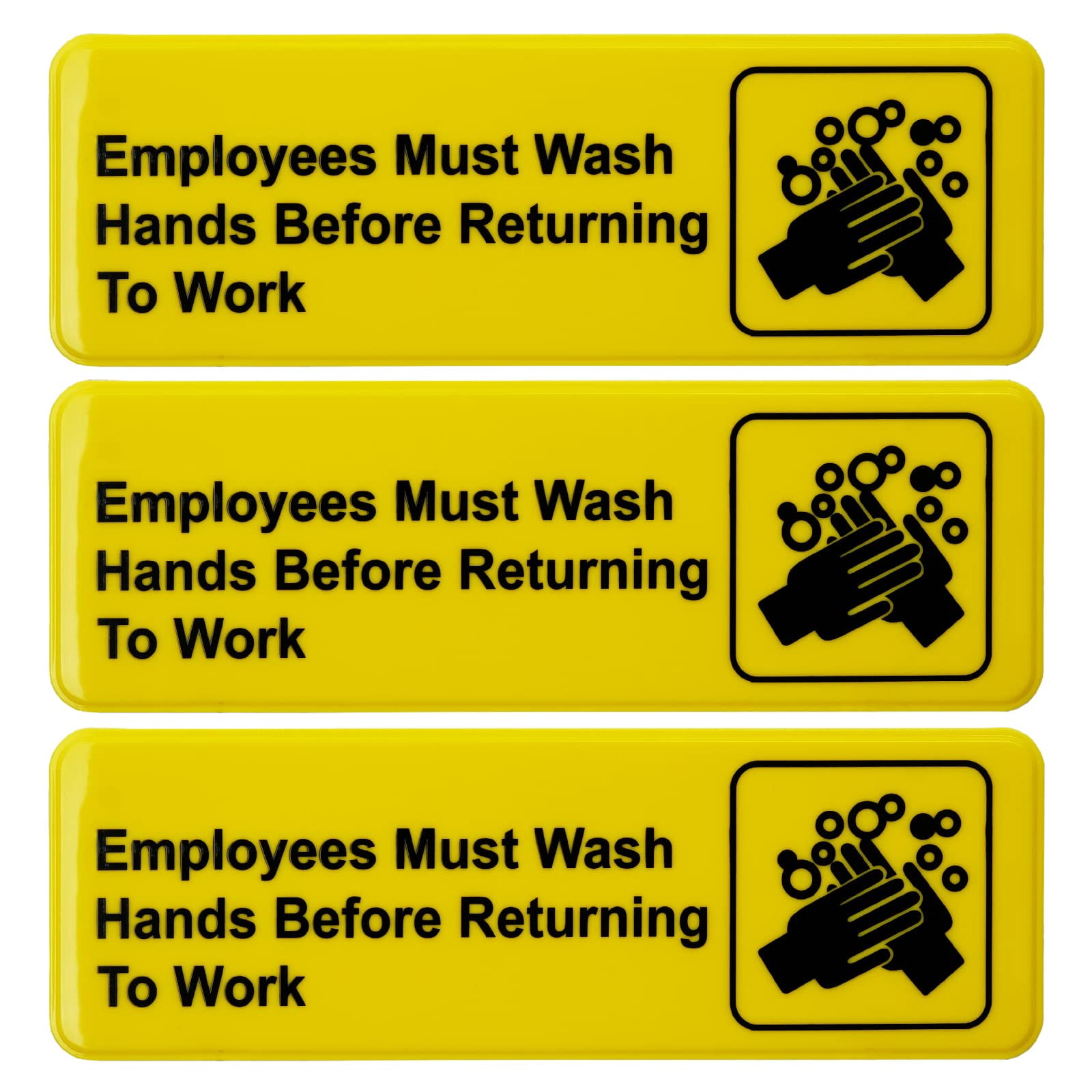 Excello Global Products Employees Must Wash Hands Before Returning to ...