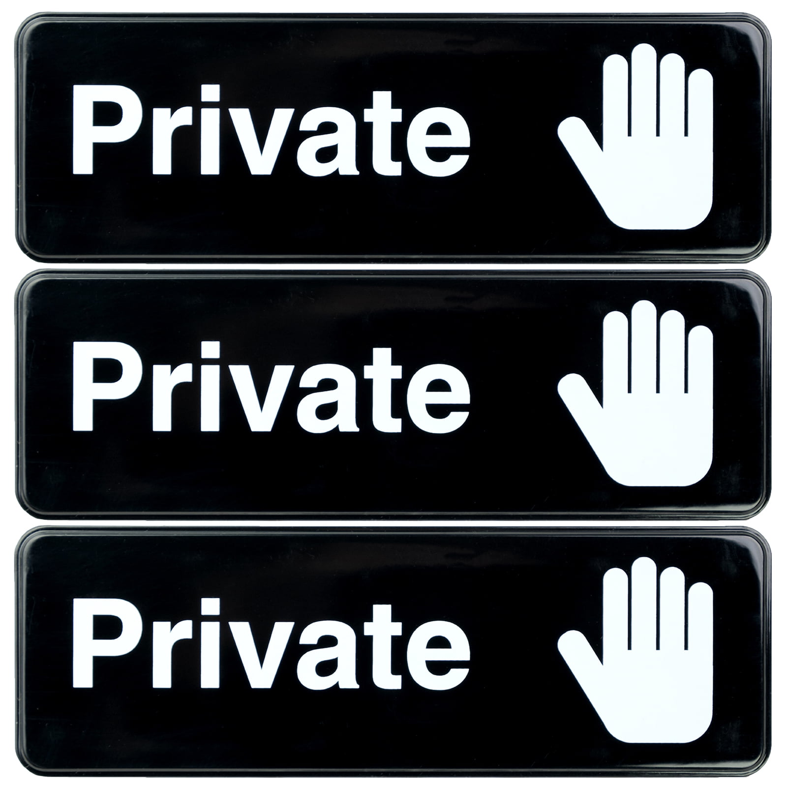 Excello Global Products Private Sign for Doors: Perfect for Business ...