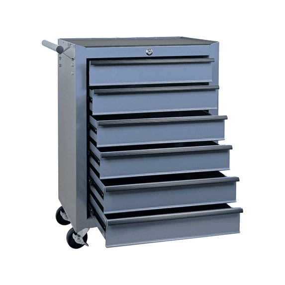 Excelo 20" Rolling Metal 6-Drawer Tool Chest for Garage Workshop ...