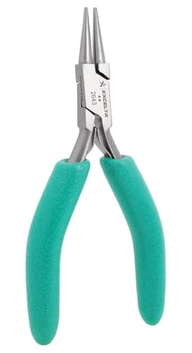Excelta 2643 Stainless Steel Round Nose Plier - Walmart.com