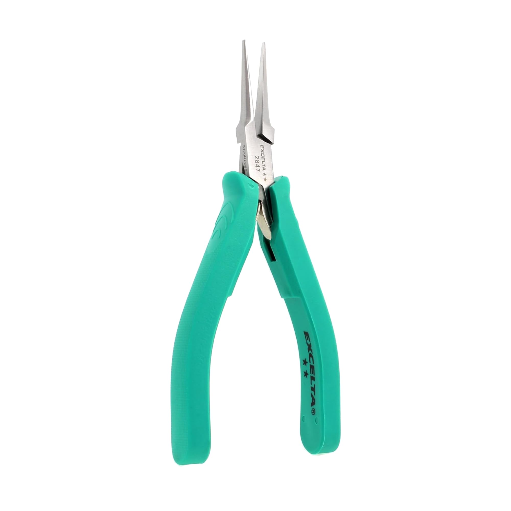 Excelta Stainless Steel Pliers, Gentle Spring Mechanism, Ergonomic Anti ...