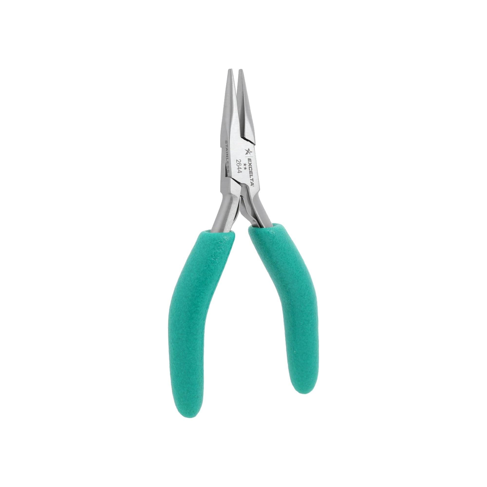 Excelta Stainless Steel Pliers, Gentle Spring Mechanism, Smooth Jaws ...