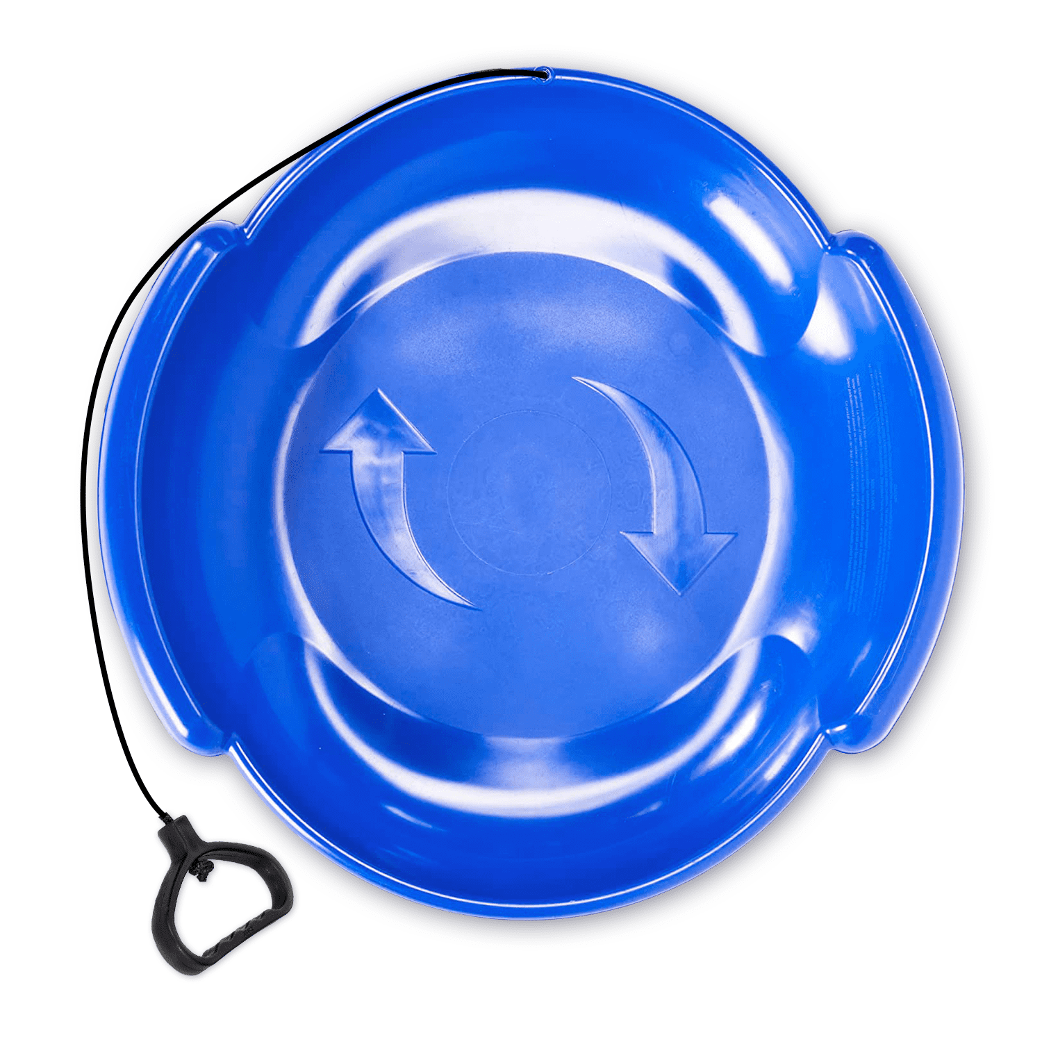 Exceptional Concepts Round Saucer Snow Sled Adult & Kids Snow Disc ...