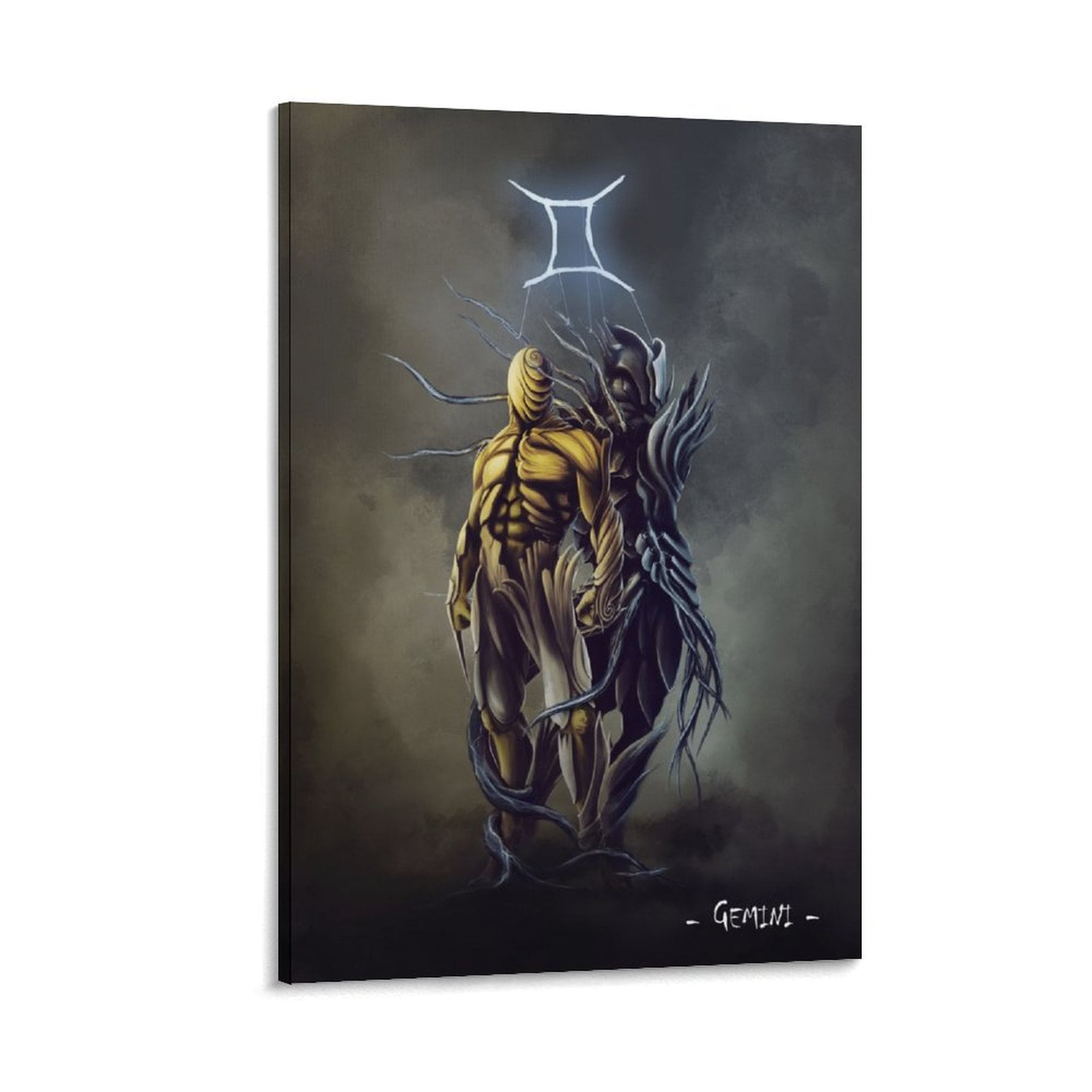 Exceptional Zodiac Signs Poster Gemini Posters Wall Art Painting Canvas ...