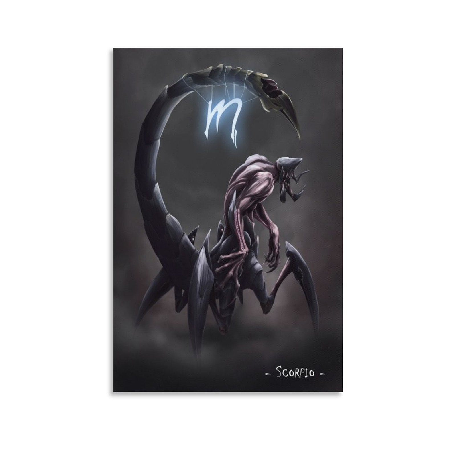 Exceptional Zodiac Signs Poster Scorpio Room Aesthetic Poster Print Art ...
