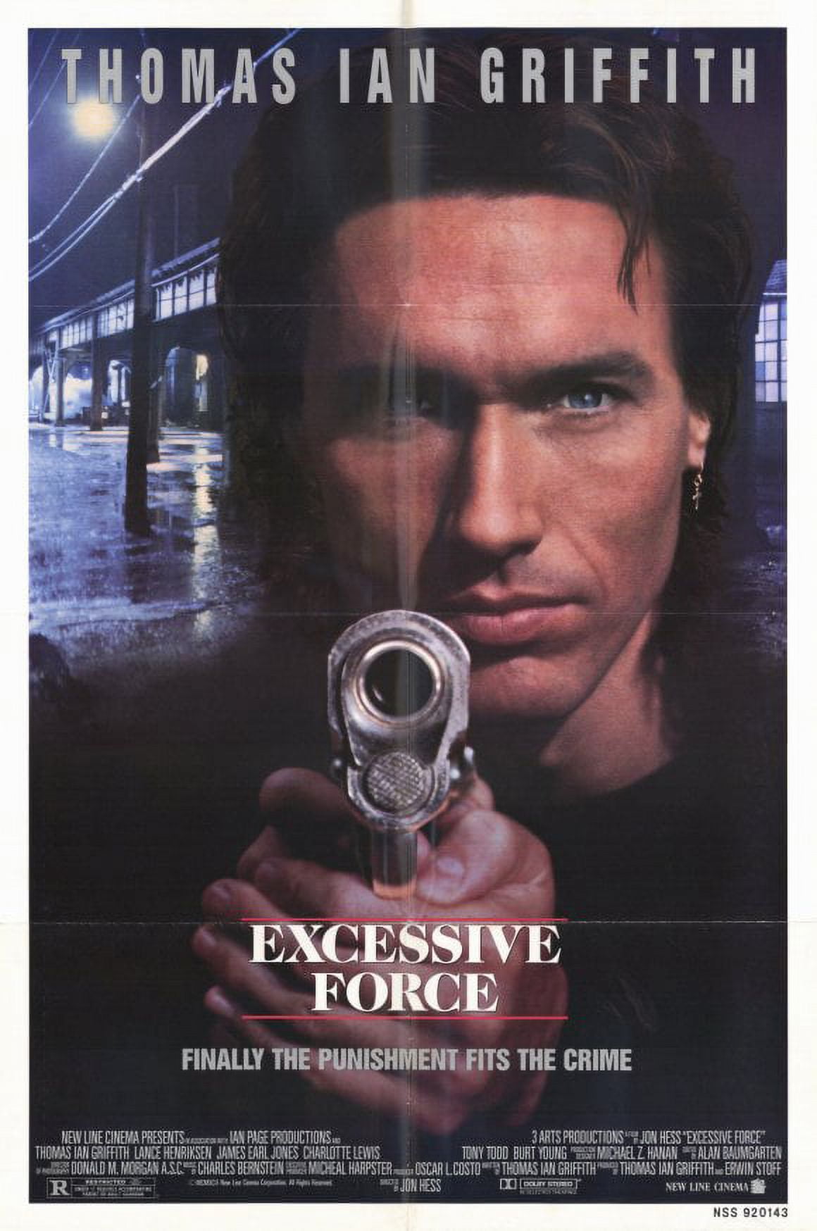 Excessive Force - movie POSTER (Style A) (11" x 17") (1993) - Walmart.com