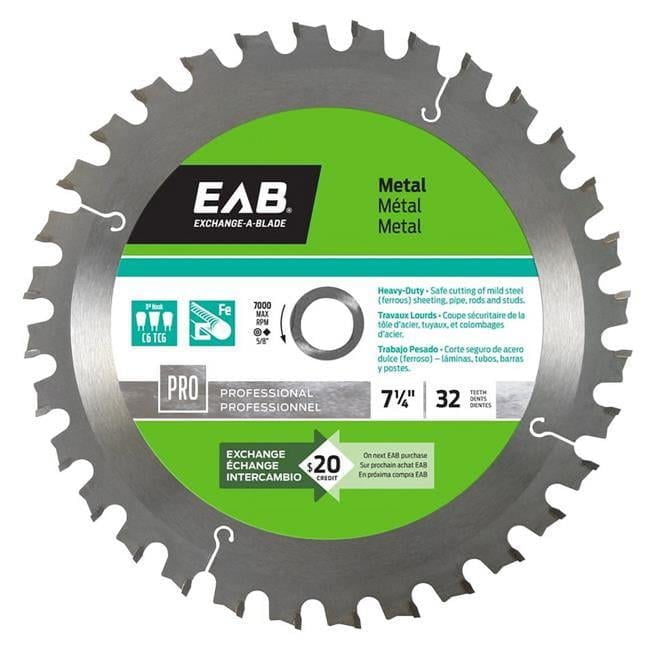 Exchange-A-Blade 7.25 in. x 32 Teeth Metal Cutting Professional ...