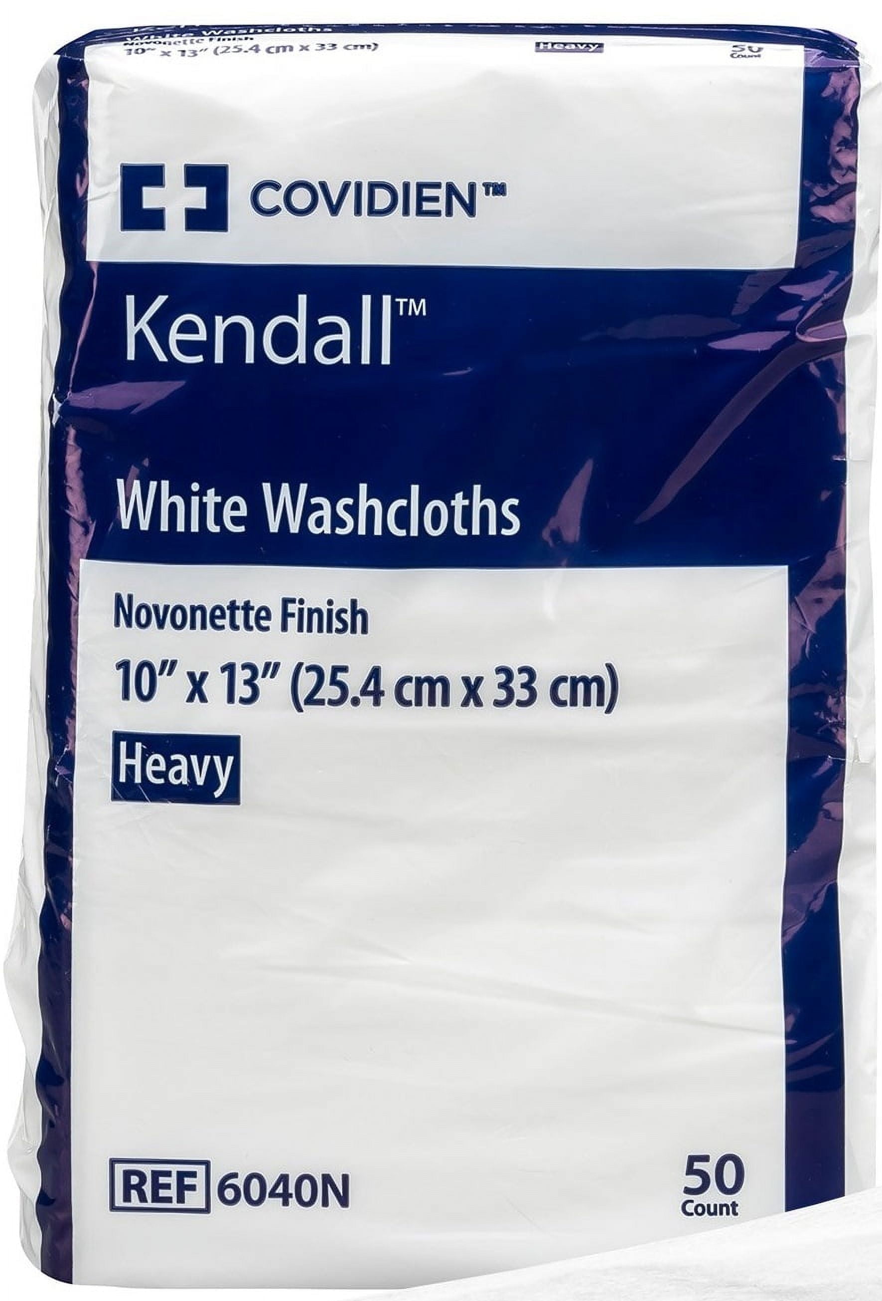 Excilon Washcloth 10 X 13 Inch White Disposable Pack of 50 - Walmart.com