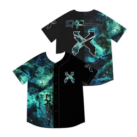 Excision Merch Headbanger Baseball T-shirt Women Men V-neck Single ...
