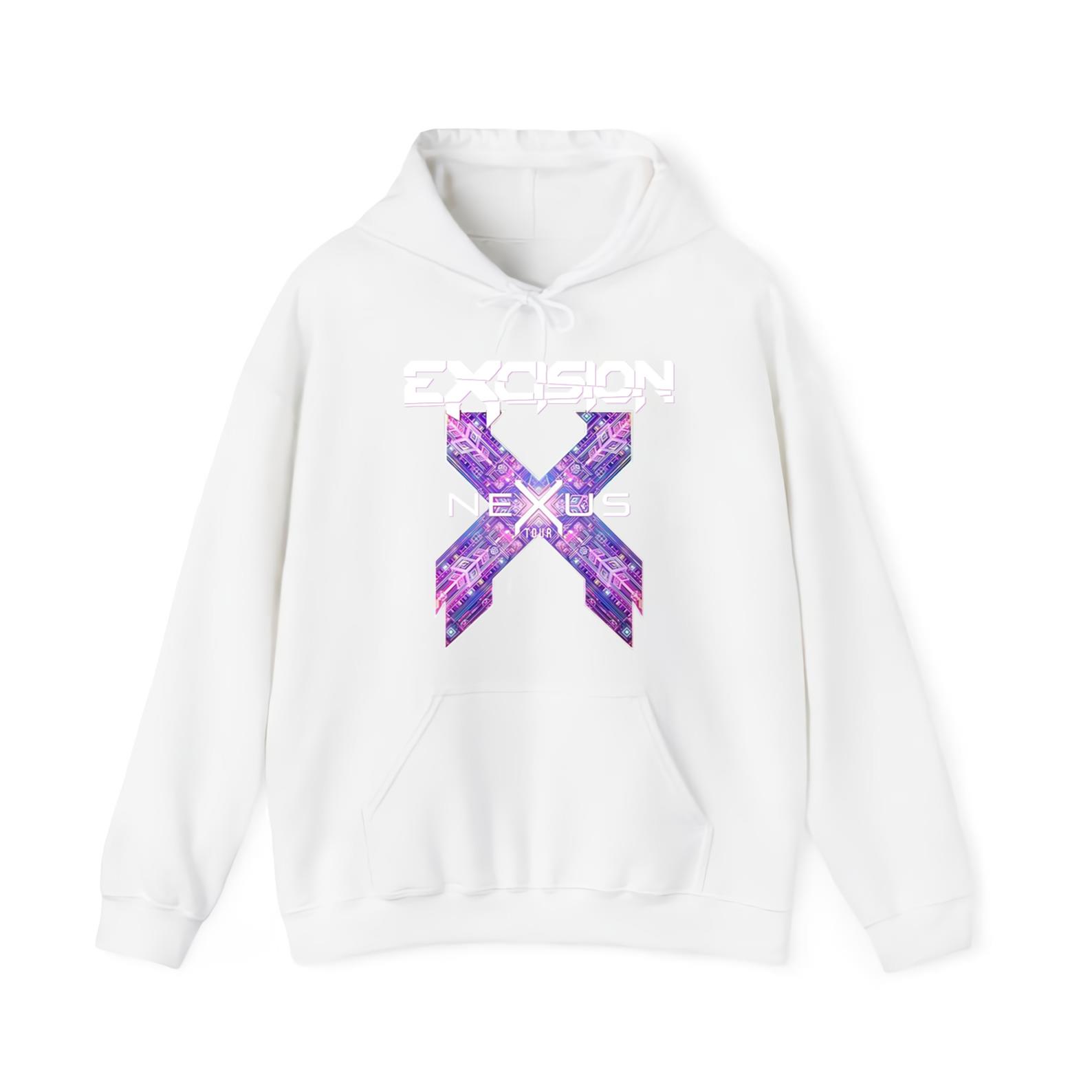 Excision ® The Nexus Tour 2024 Unisex Hoodie - Walmart.com