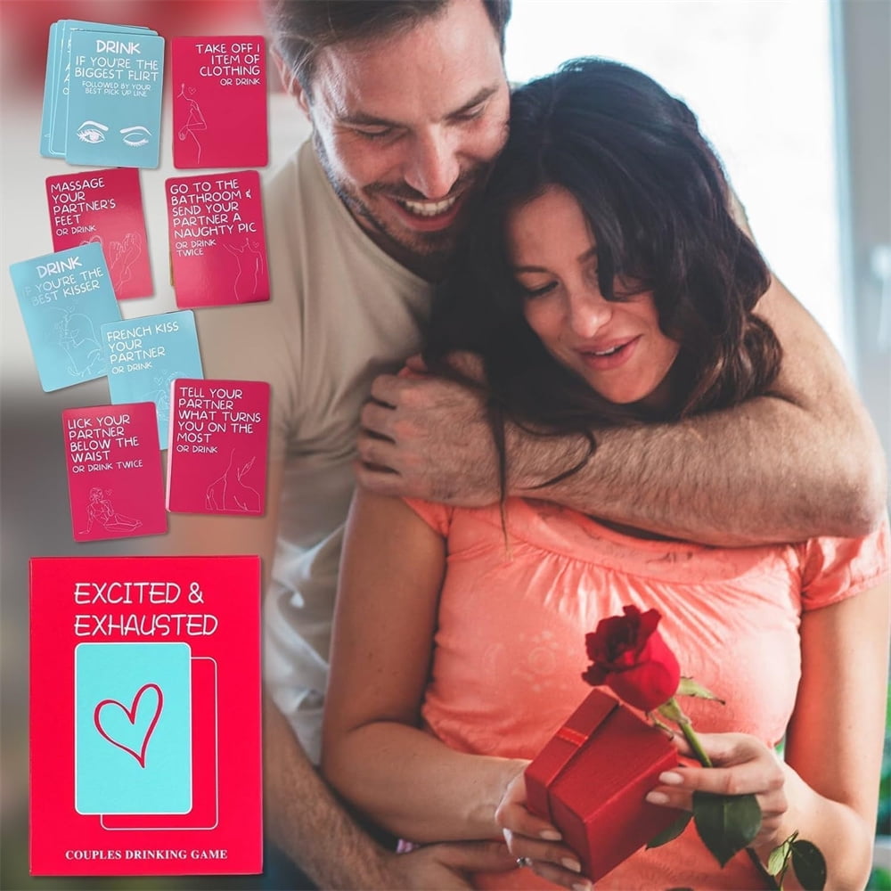 Excited and Exhausted Card Game | Couples Drinking Game | Couples Card ... Excited and Exhausted Card Game | Couples Drinking Game | Couples Card ...