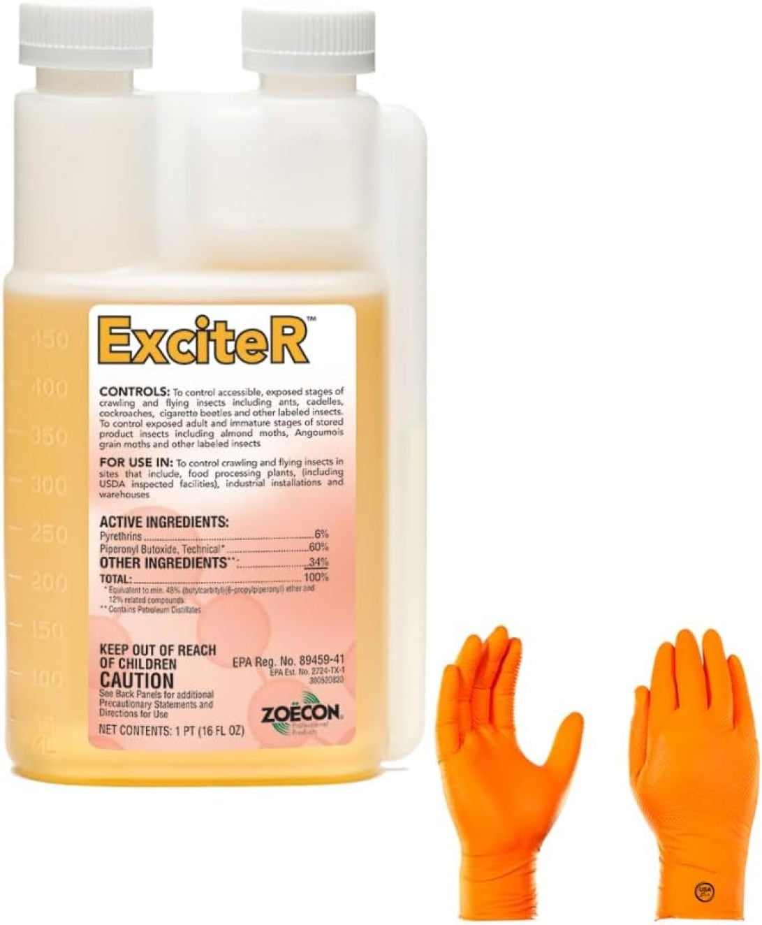 Exciter Pyrethrin Concentrate: Powerful 6% Pyrethrins for Fast Knock ...
