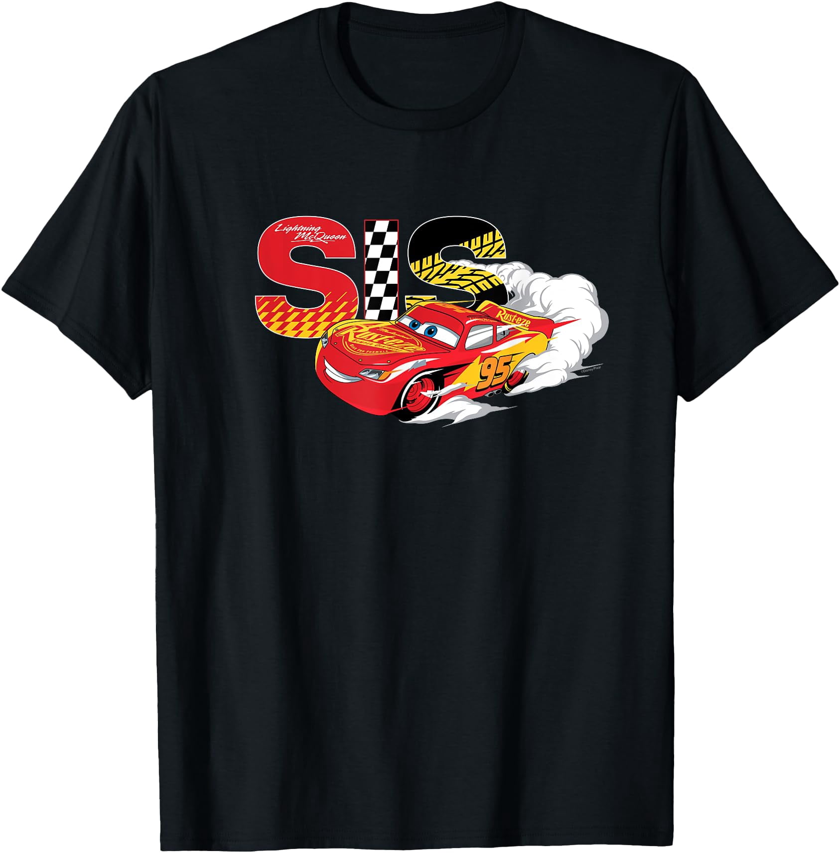 Exciting Cartoon Race Car Family Matching T-Shirt for Fun Outings ...