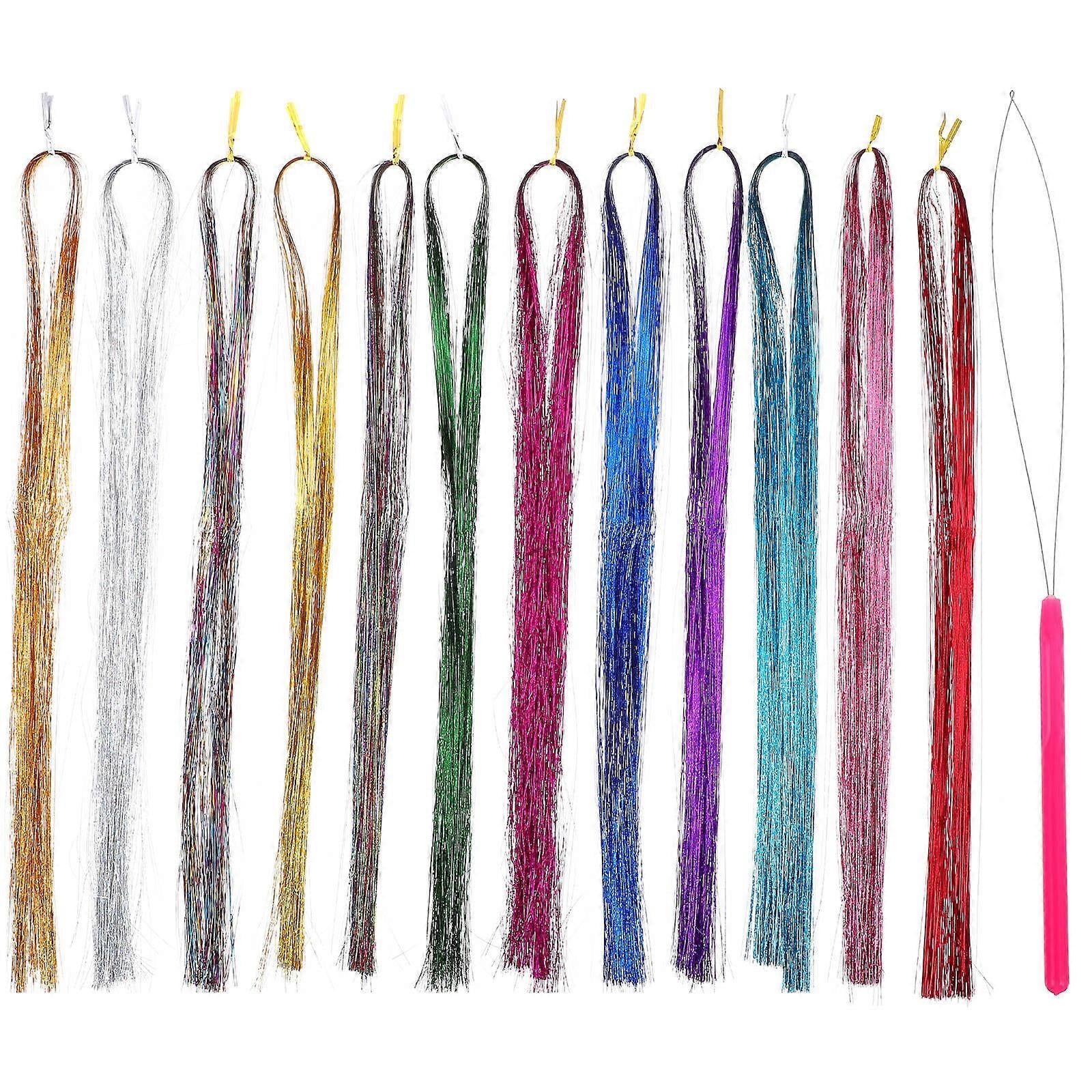 Exciting Colored Hair Extensions For Children And Women Perfect For ...