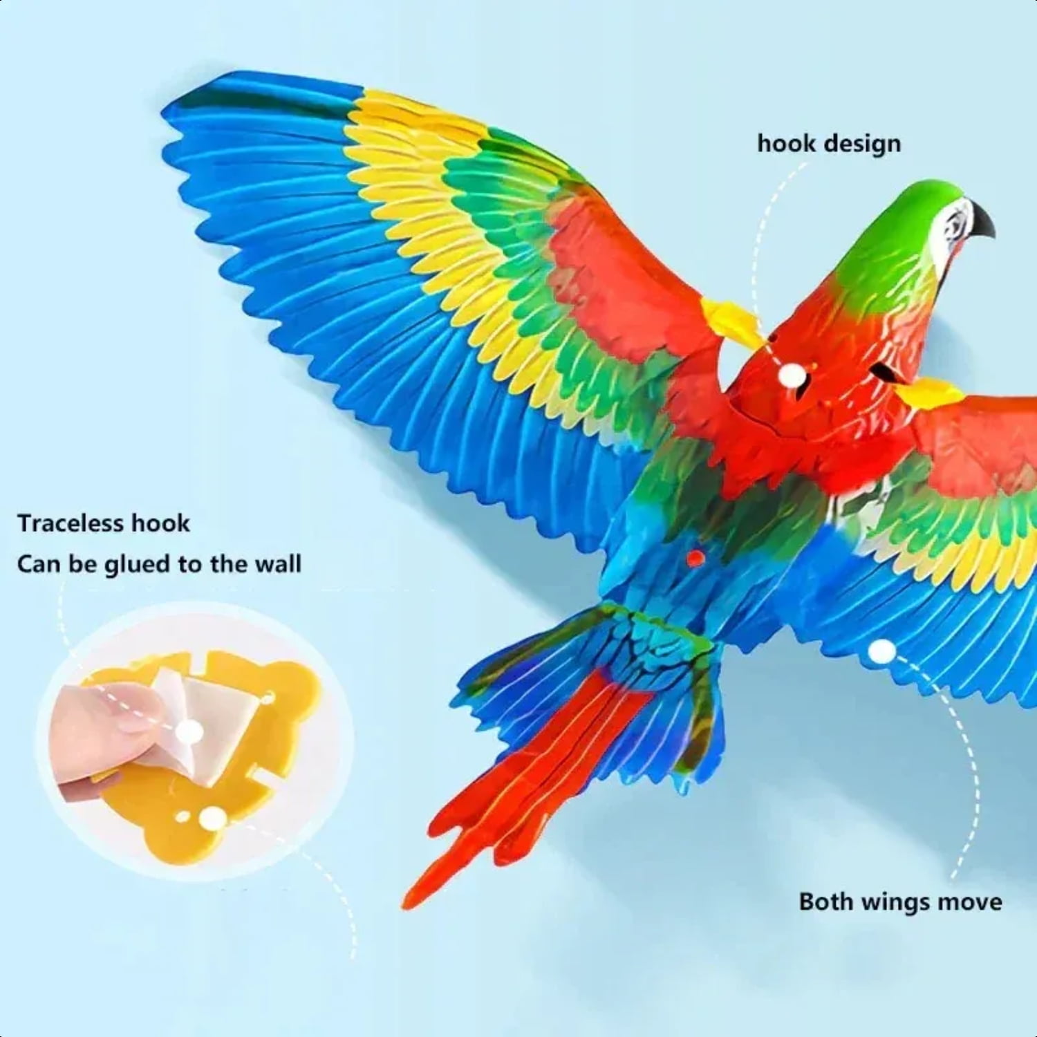 Exciting Engaging Interactive Cat Toy - Realistic Flying Eagle Bird ...