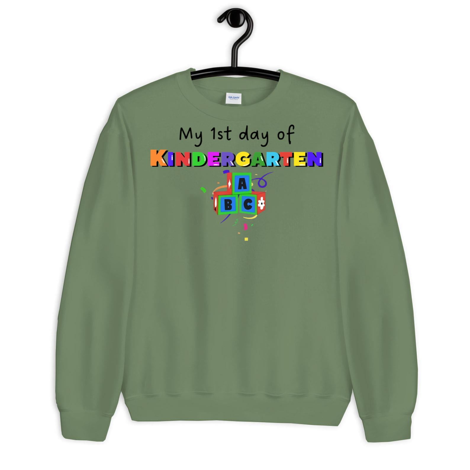 Exciting First Day Of Kindergarten Shirt Perfect For School Starting ...