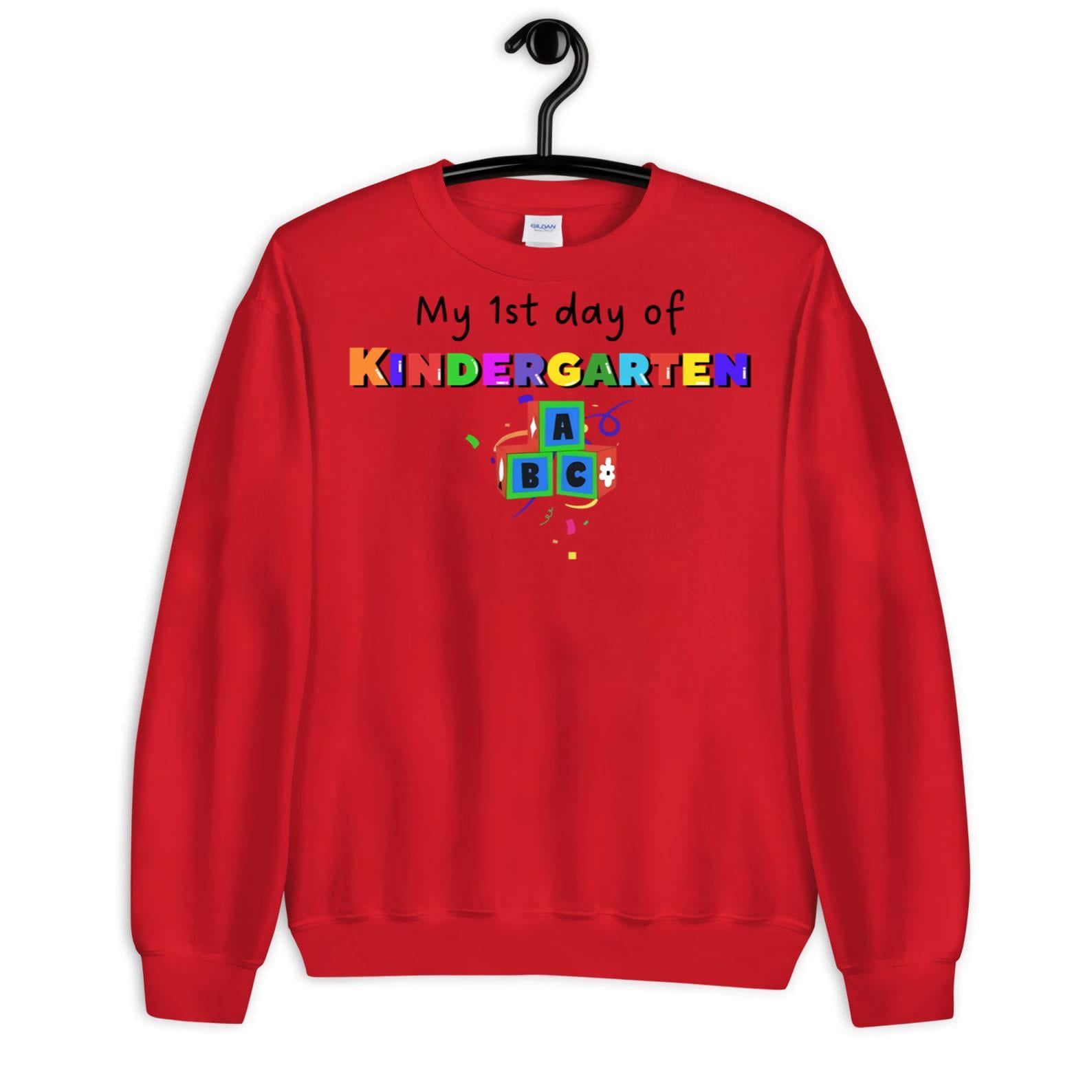 Exciting First Day Of Kindergarten Shirt Perfect For School Starting ...