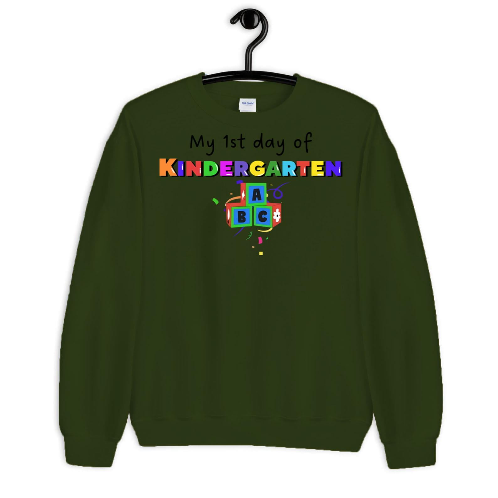 Exciting First Day Of Kindergarten Shirt Perfect For School Starting ...
