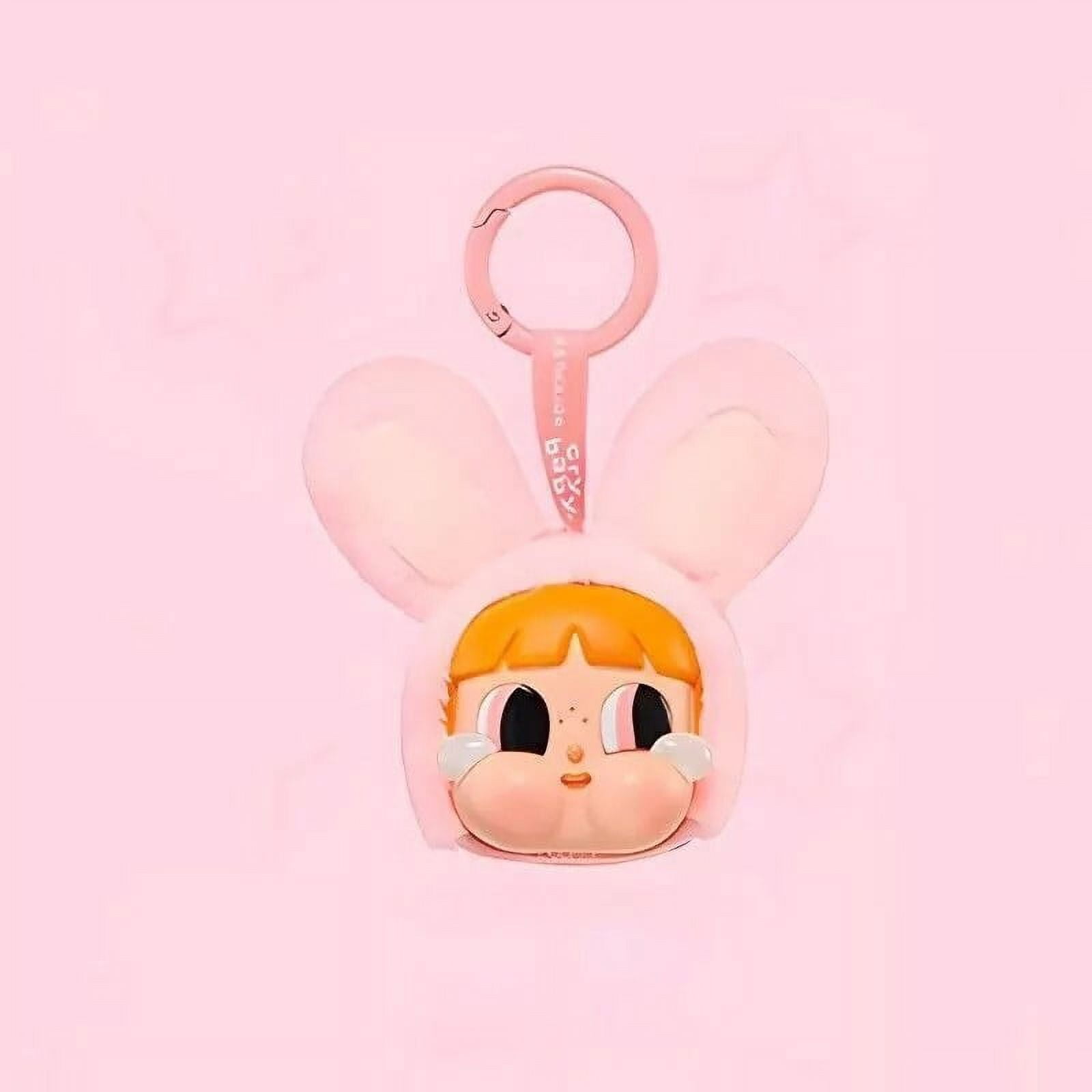 Exciting Power Cartton Puff Plush Plush Doll Toy Keychain Type Design ...