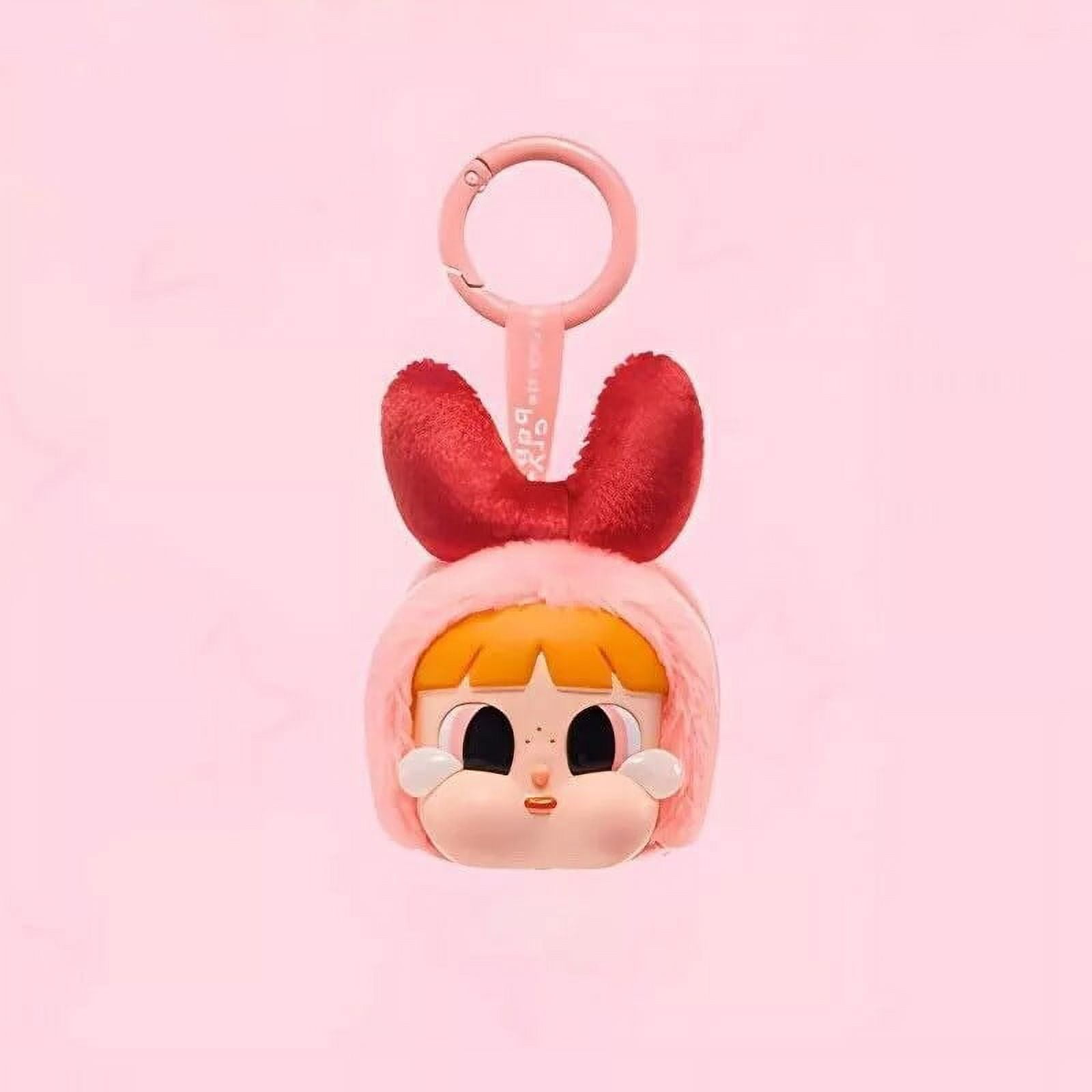Exciting Power Cartton Puff Plush Plush Doll Toy Keychain Type Design ...