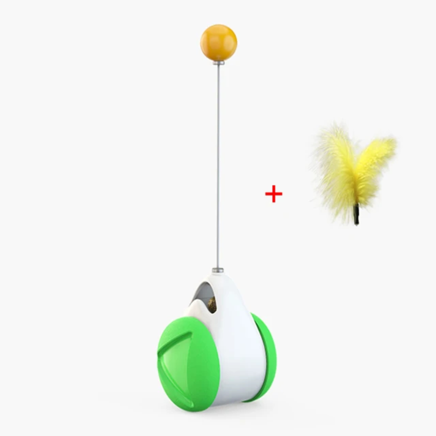 Exciting and interactive catnip tumbler swing toy for endless fun! Keep ...