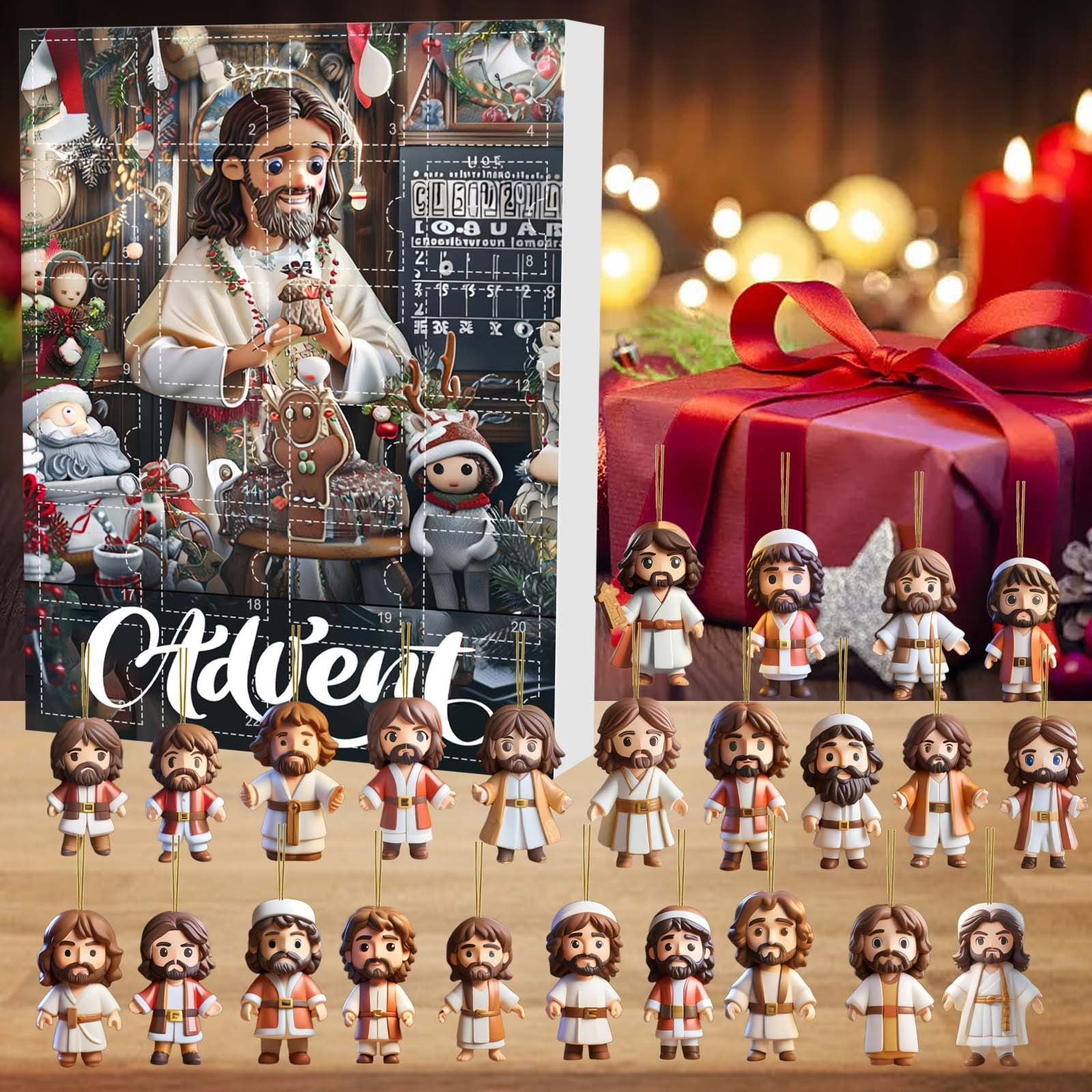 Exclusive 2024 Advent Calendar 24 Day Christmas Countdown Set with ...