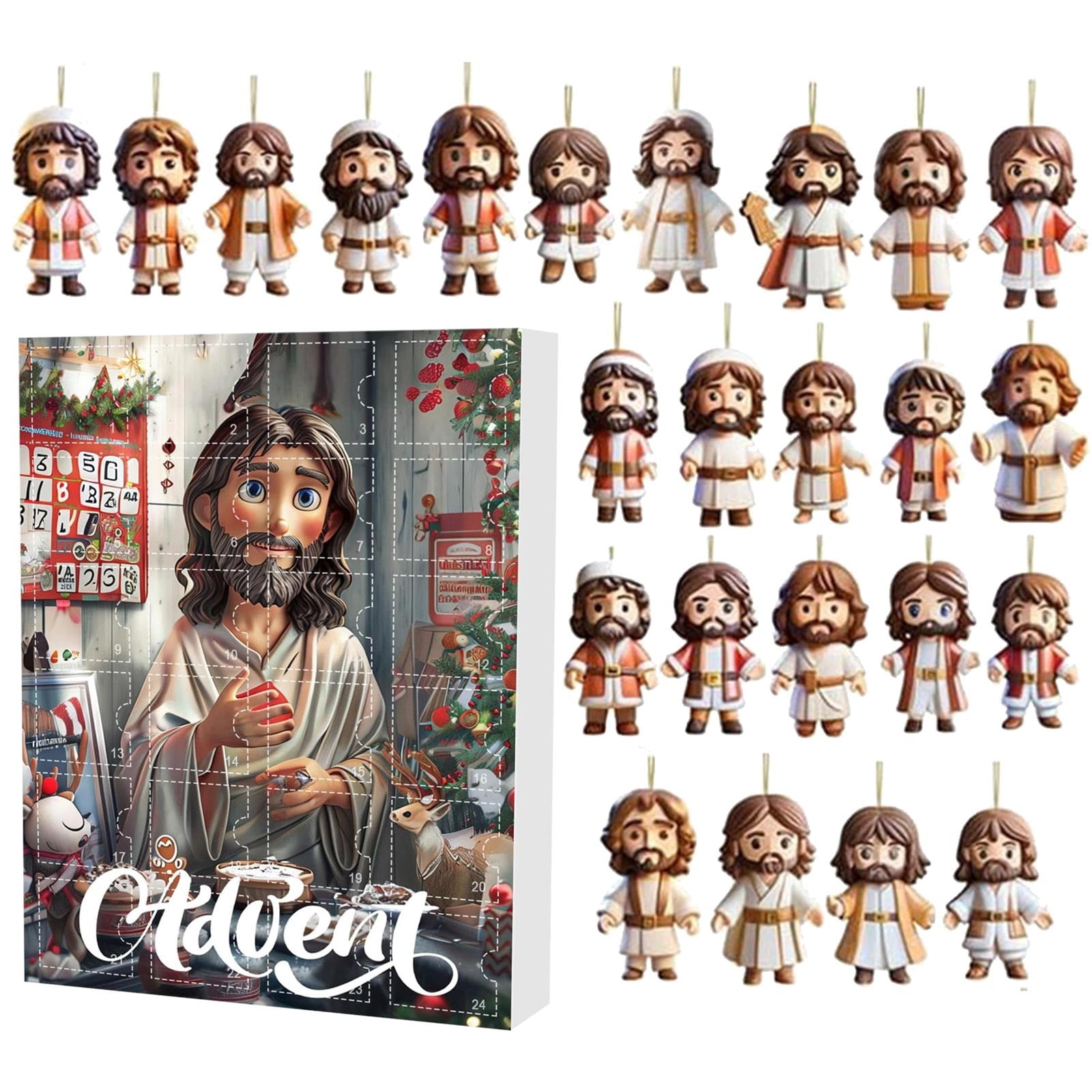 Exclusive 2024 Advent Calendar 24 Day Countdown Best - Walmart.com