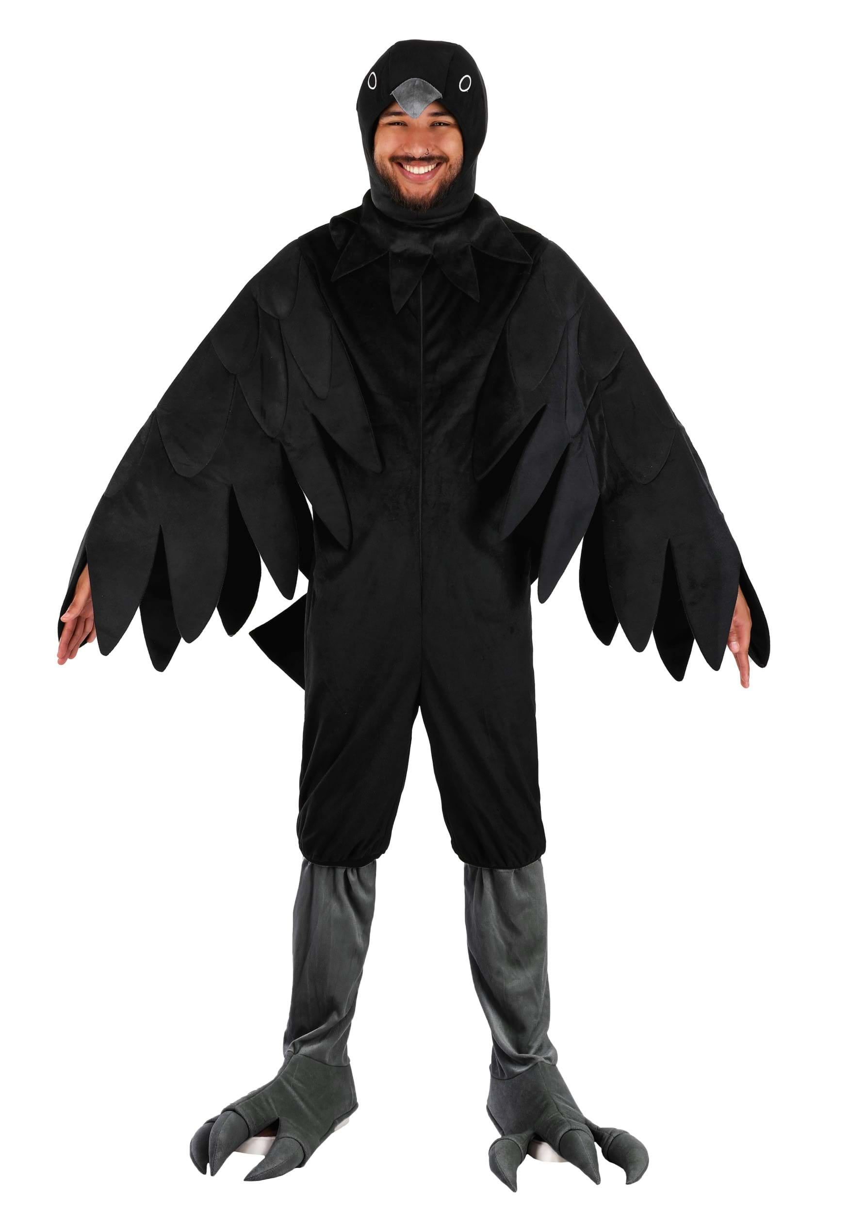 Exclusive Adult Clever Crow Costume - Walmart.com