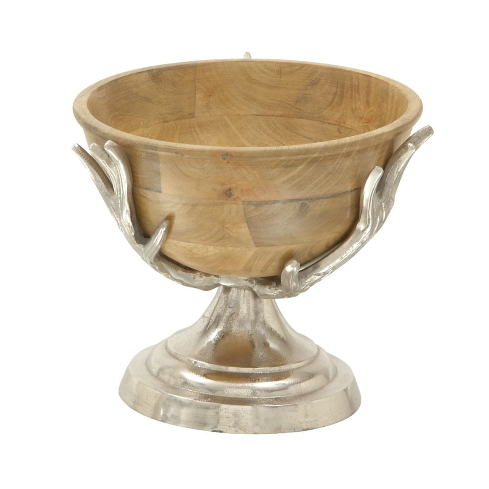 Exclusive Aluminum Wood Antler Bowl - Walmart.com