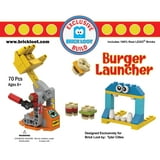 Brick Loot Build Burger Launcher 100% LEGO Bricks - Walmart.com