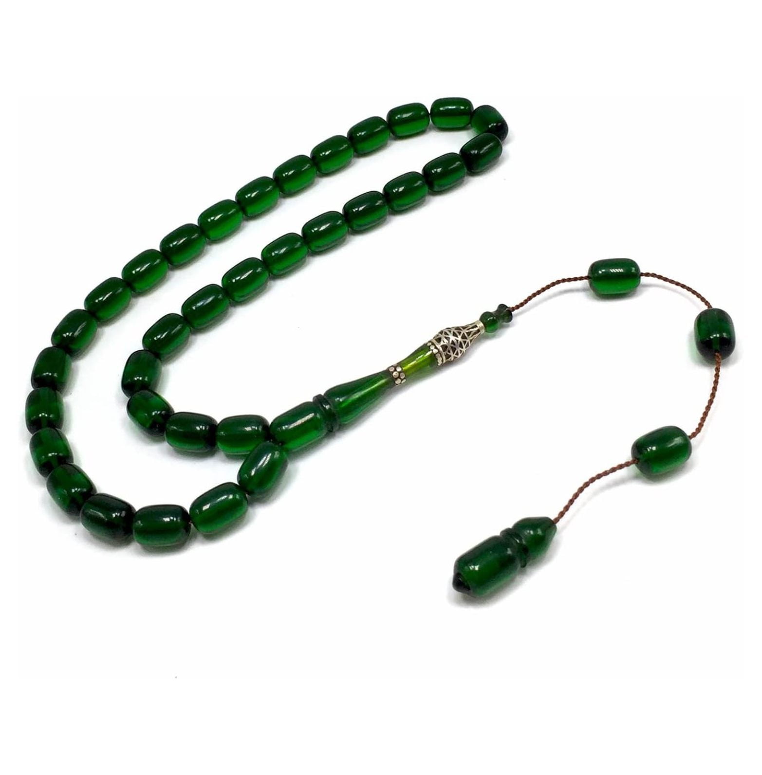 Exclusive Collection -Handmade Silver Engraved Bakelite Tesbih, Tasbih ...