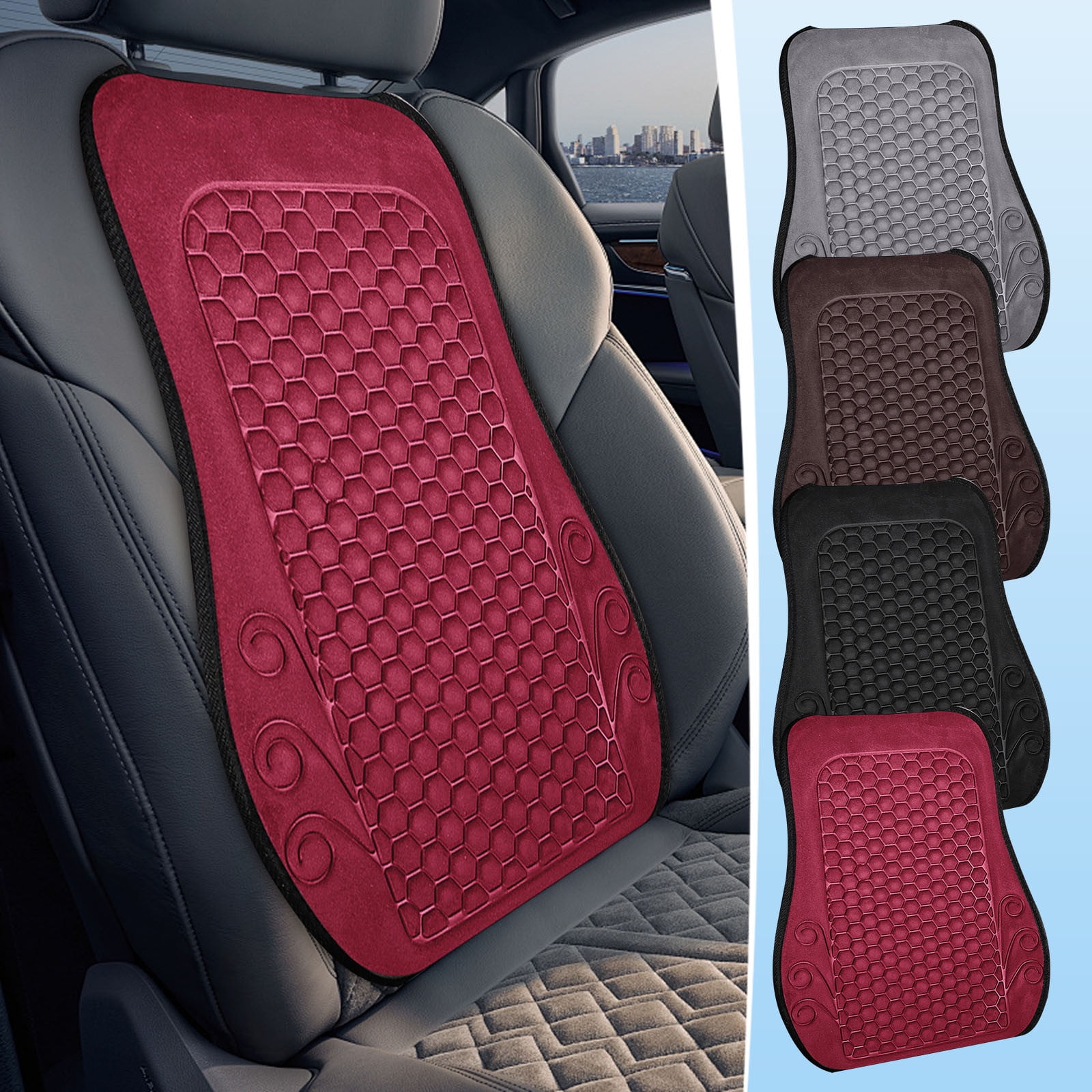 Exclusive Deals, Car Seat Cushion Winter Plush, No Backrest, No Binding ...