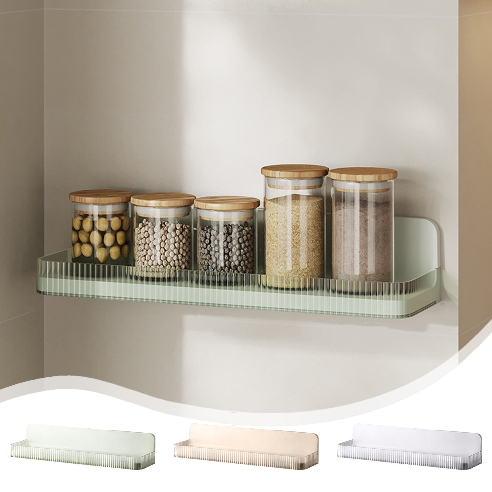 Exclusive Deals, Semi-Transparent Wall Mounted Storage Box, Vegetable ...