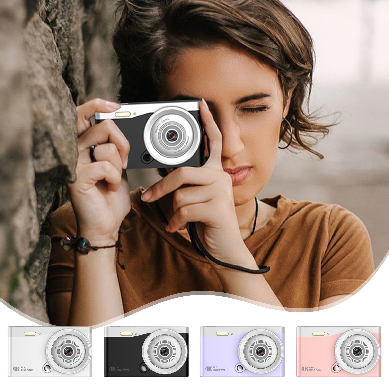 Exclusive, Digital Camera, Portable CCD Camera 1080P 48MP with 16X ...