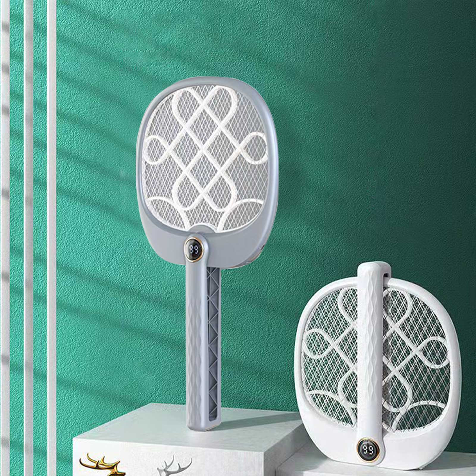 Exclusive Discount Alert, 2-in-1 Mosquito Pat, Foldable Rechargeable ...