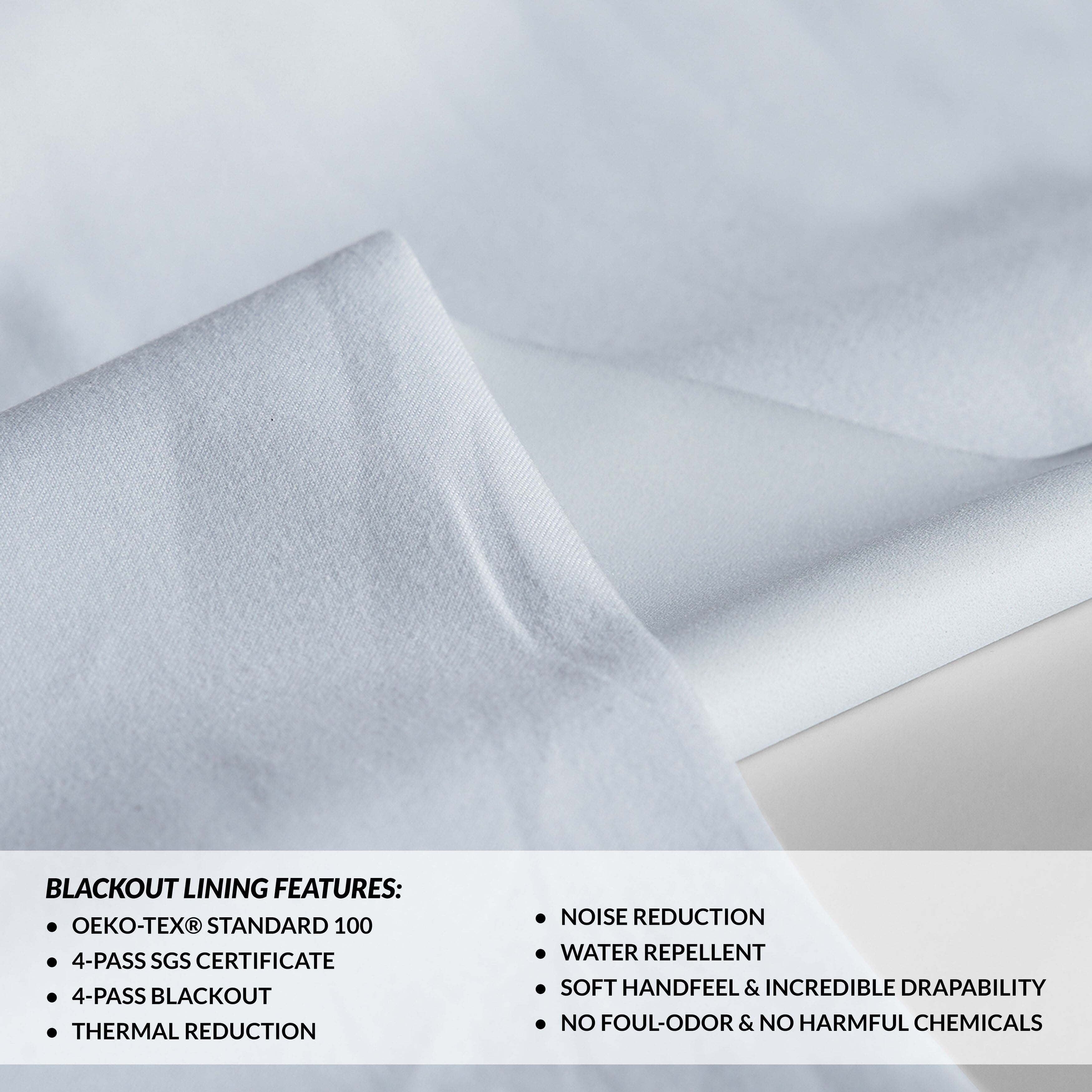 Exclusive Fabrics Performance Linen Extrawide Hotel Blackout Curtain (1 ...