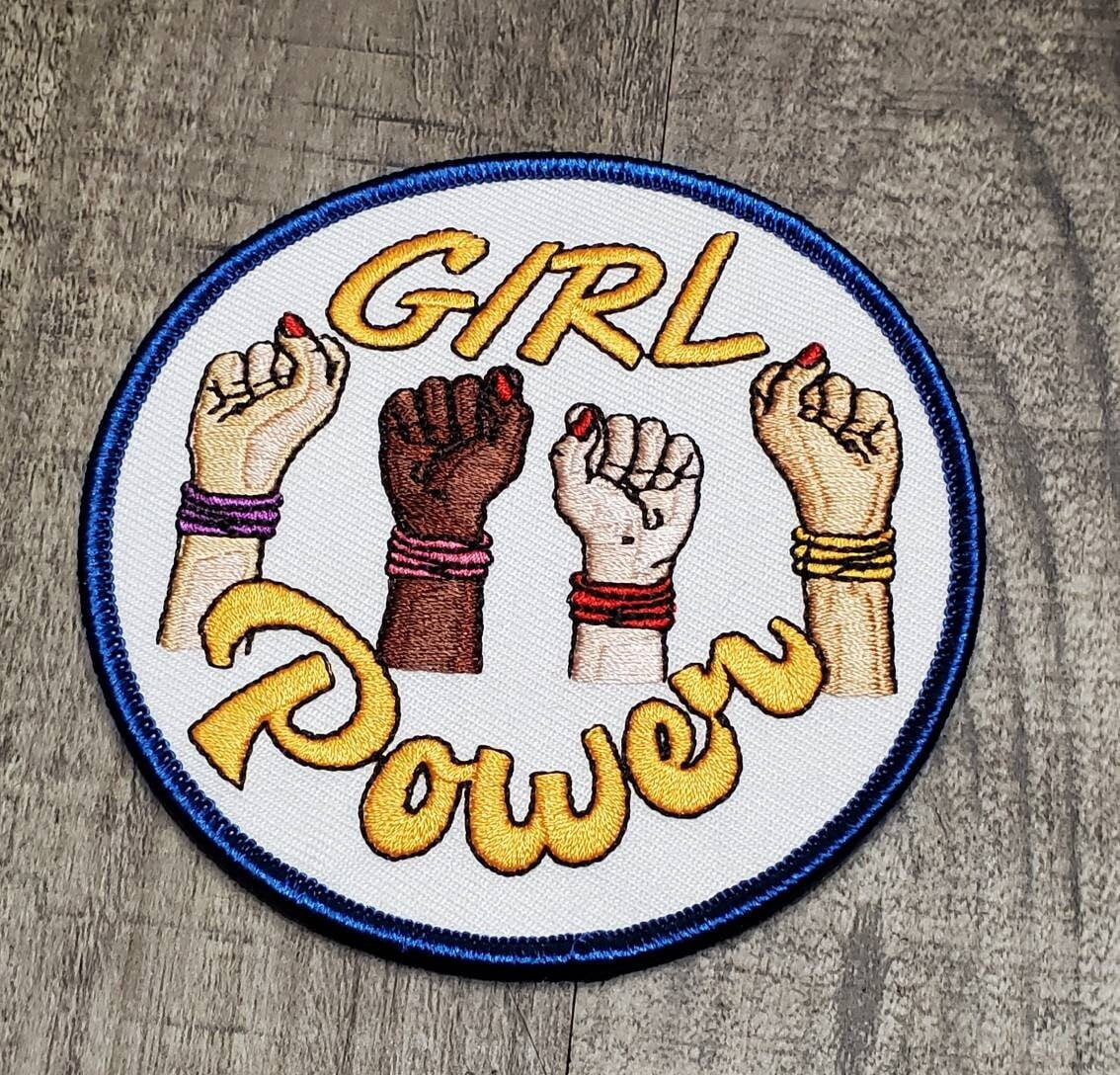 Exclusive: "Girl Power Fist" Female Empowerment Patch, Feminist Fist ...