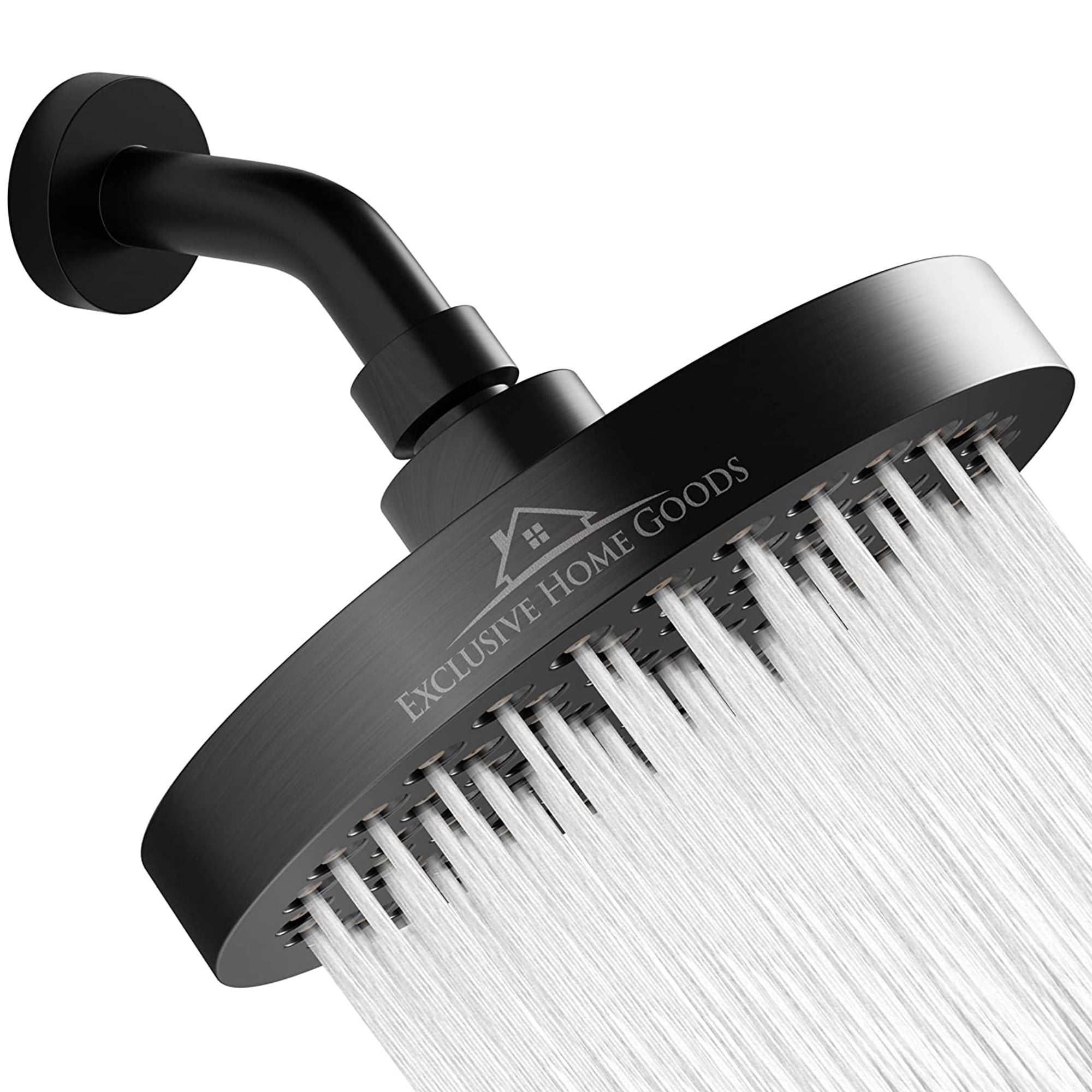 Exclusive Home Goods High Pressure Rainfall Shower Head with 360 Degree ...