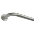 Home Holden Wrap Around Curtain Rod - Matte Silver 52-72 - Walmart.com
