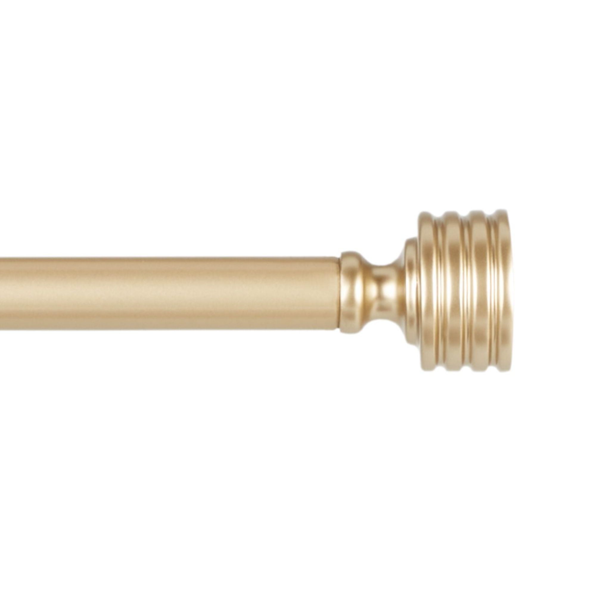 Exclusive Home Lucero 1" Window Curtain Rod and Finial Set, Adjustable ...