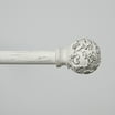 Montevilla Core Leaf Ball 5/8" Curtain Rod Set - Walmart.com