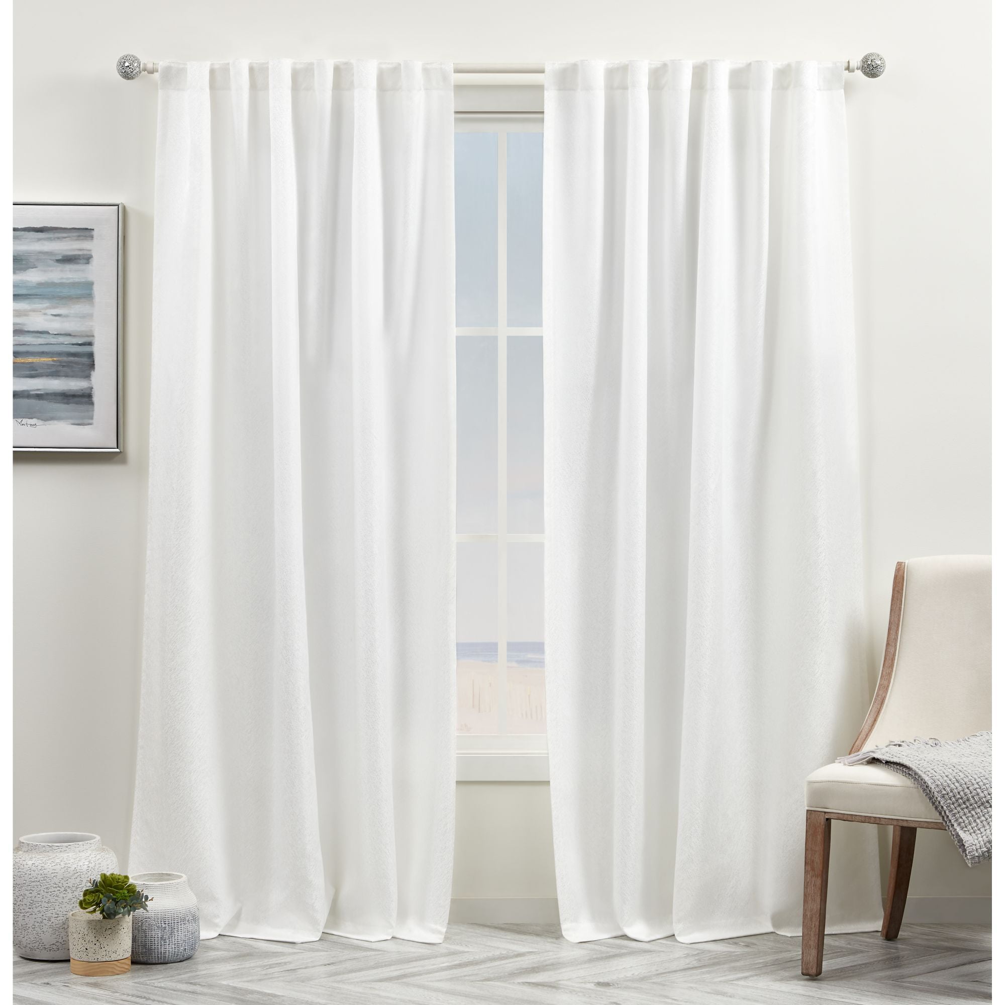 Free Shipping! Exclusive Home Yara Light Filtering Jacquard Drapes ...