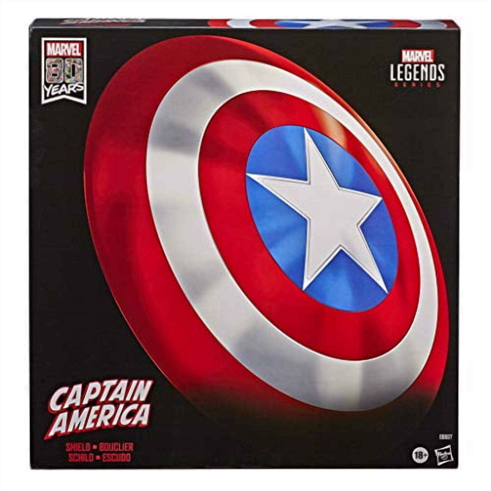Marvel Legends Gear Classic Comic Captain America Shield Toy Prop ...