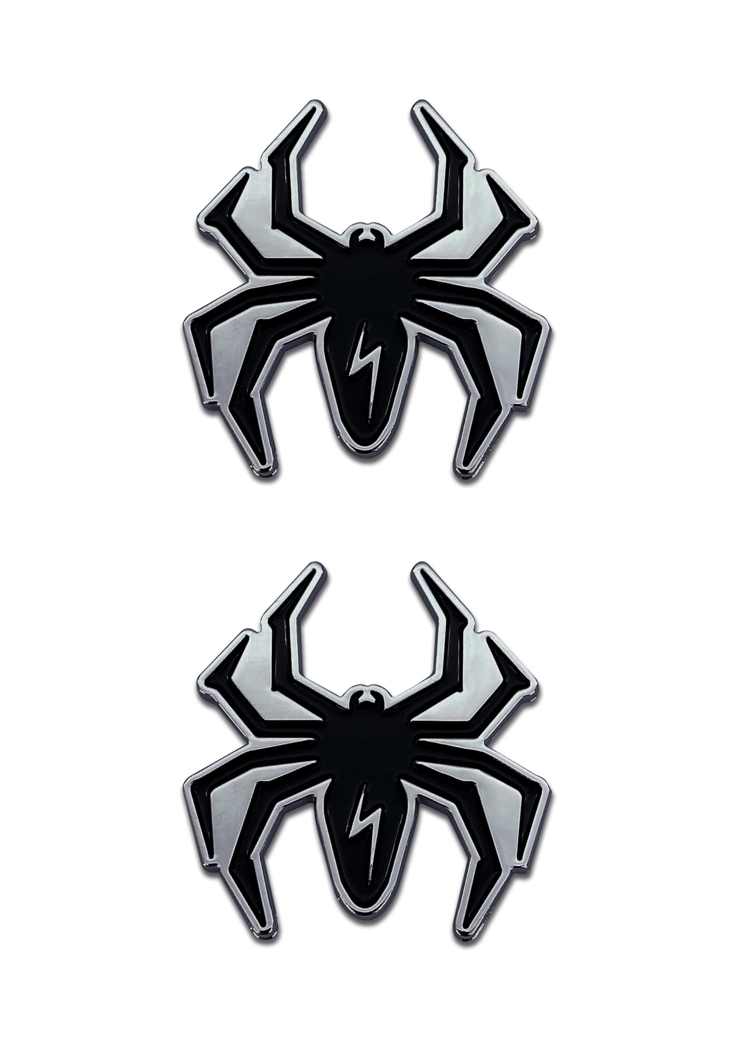 Exclusive MetalHeads 2 Mini Spider OEM Chrome Emblems for Motorcycles ...