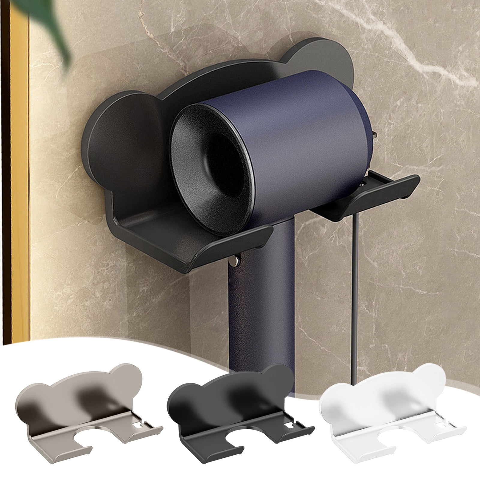 Exclusive Offer, Hair Tool Storage Rack, Wall Mount Organizer, No ...