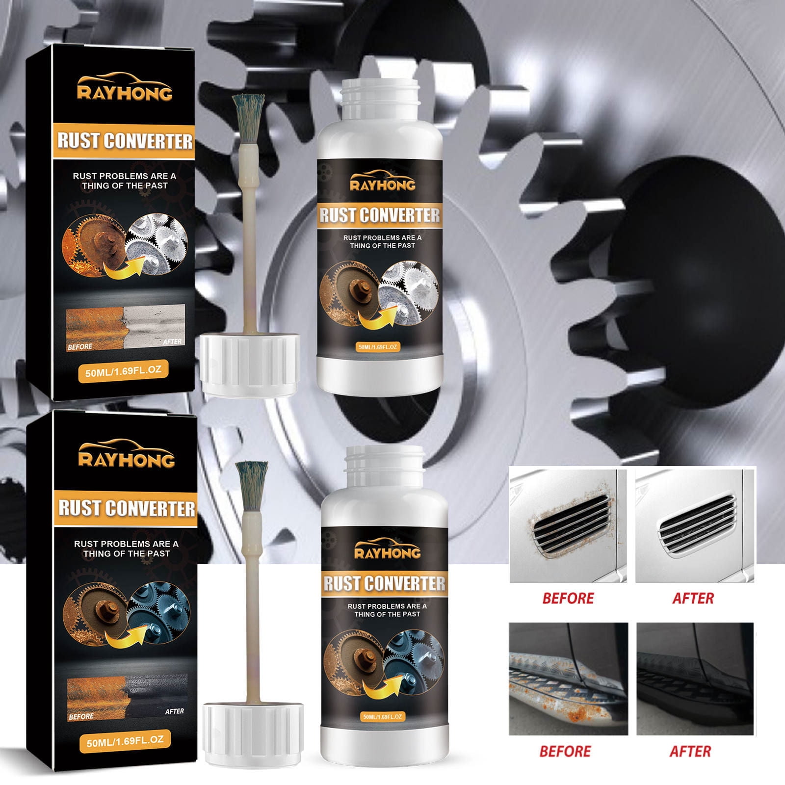 Exclusive Offers, Automotive Rust White Protective Spray, High Metal ...