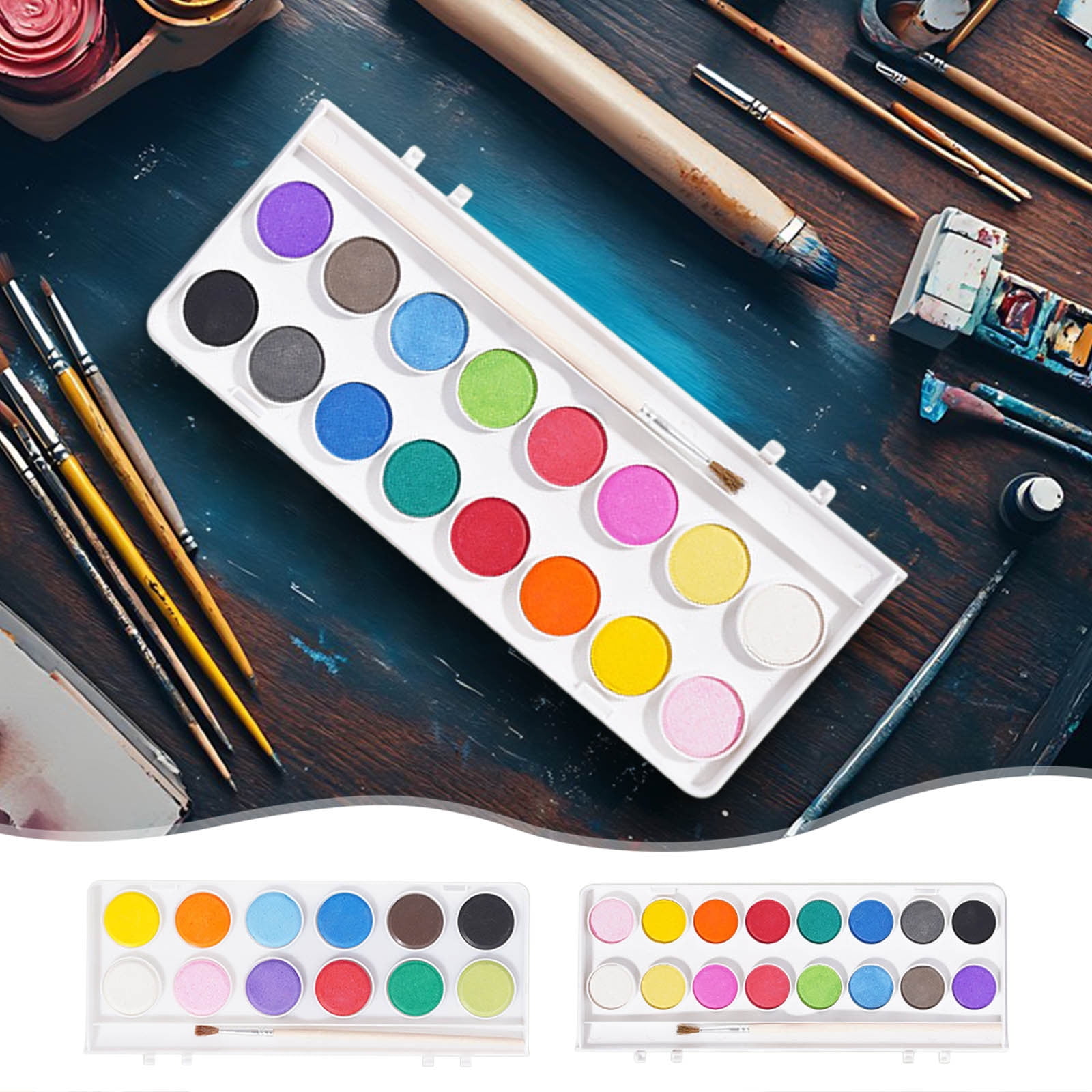 Exclusive Offers, Heart-shaped Children Watercolor Set, for Kids, for ...