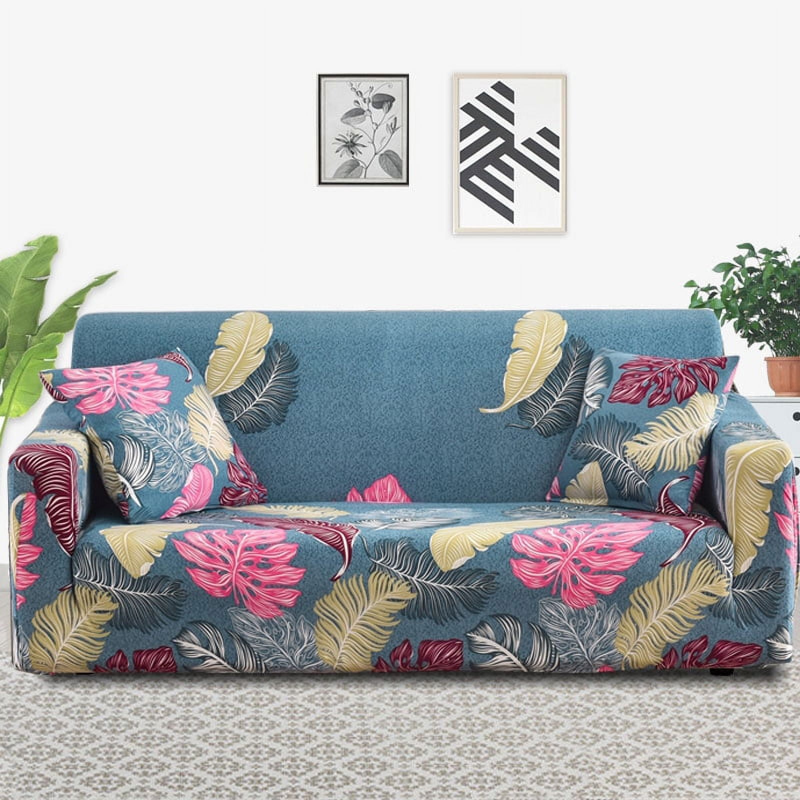 Exclusive Pattern Sofa Cover Slipcovers Elastic All-inclusive Couch ...