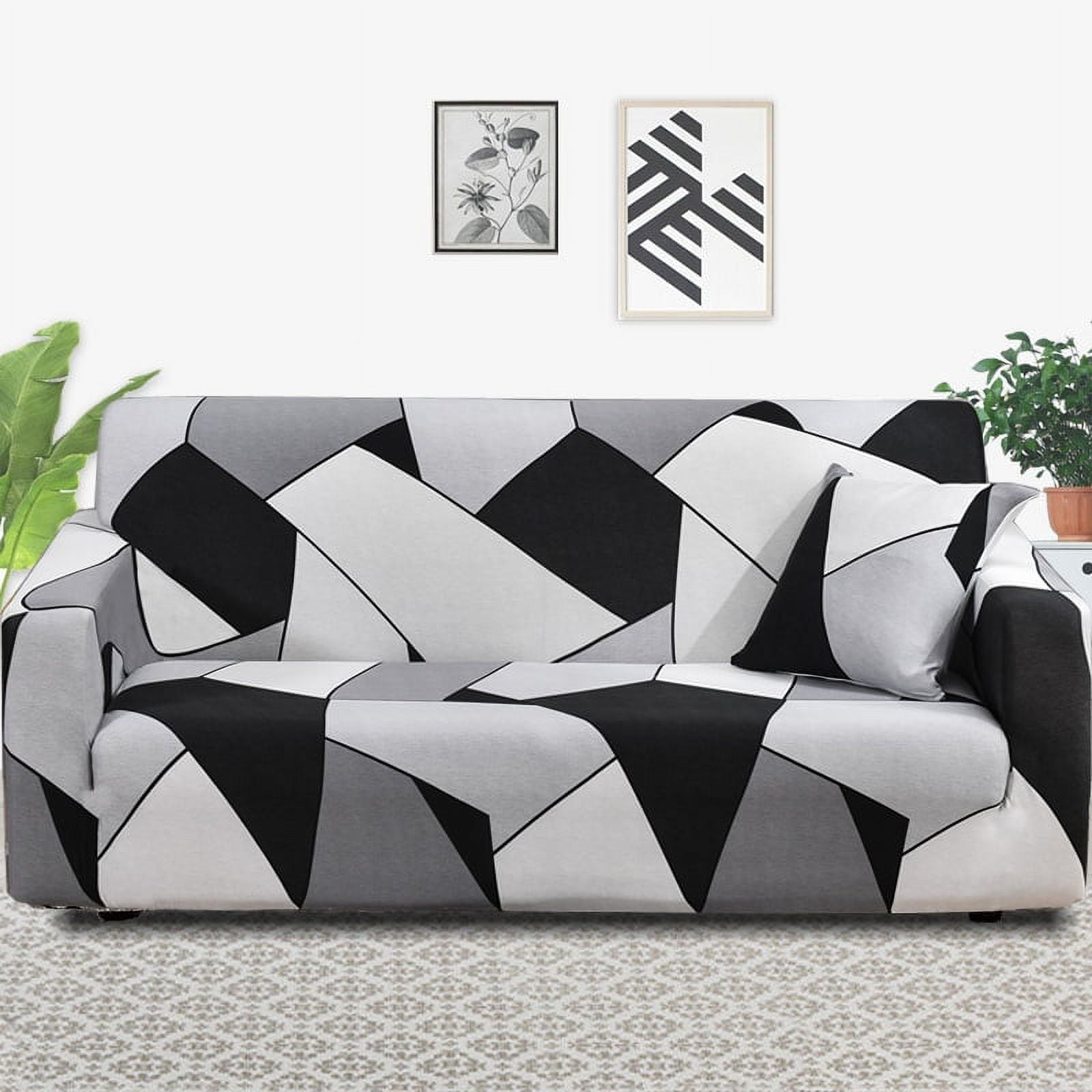 Exclusive Pattern Sofa Cover Slipcovers Elastic All-inclusive Couch ...
