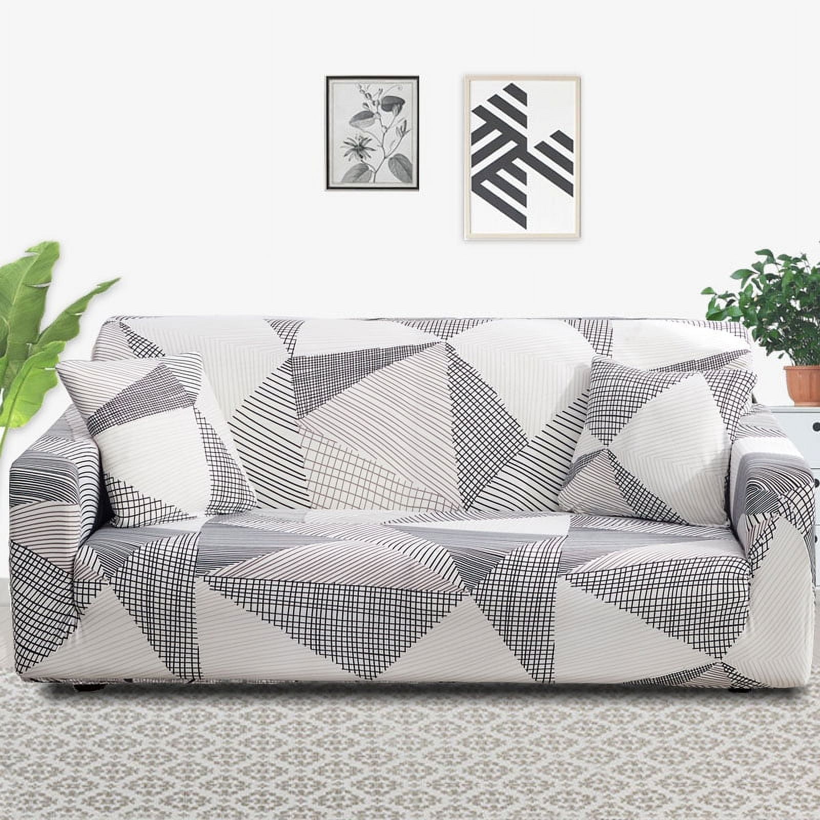 Exclusive Pattern Sofa Cover Slipcovers Elastic All-inclusive Couch ...